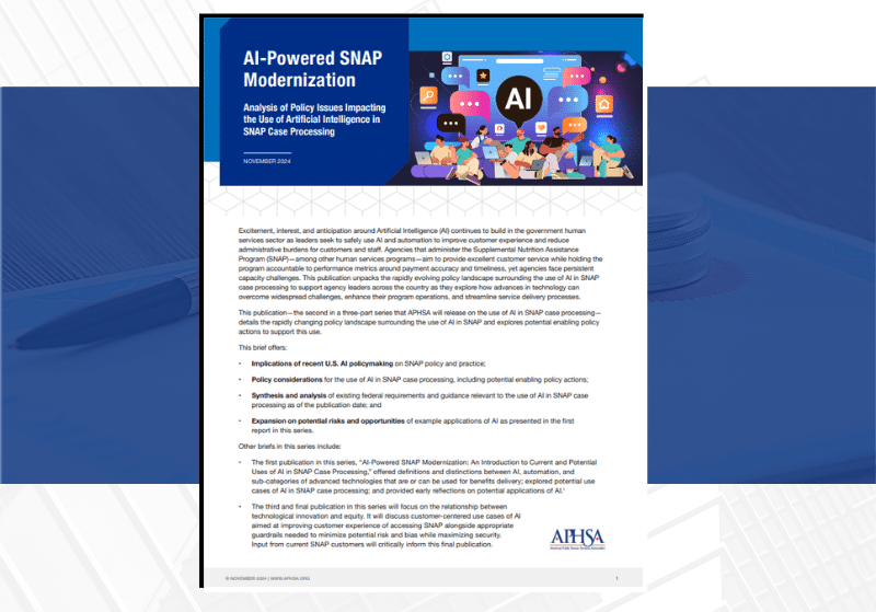 Process Innovation & Technology - APHSA